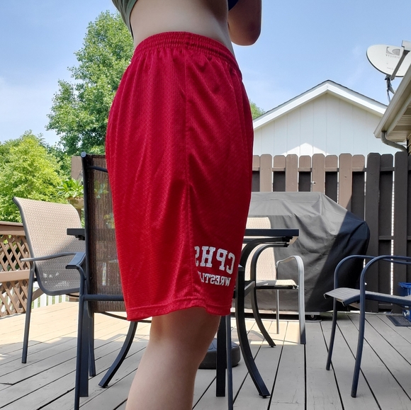 Alleson Athletic | Shorts | Crown Point Hs Wrestling Red Basketball ...